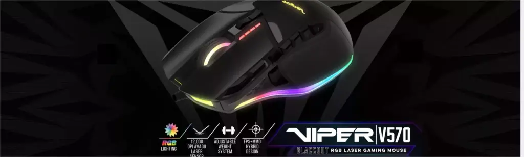 Test De La Souris Viper V570 Blackout • Pause Hardware