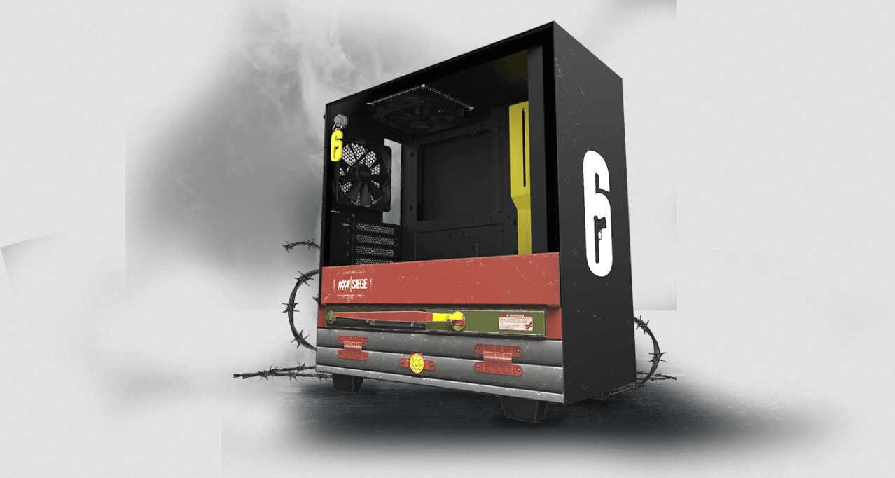 NZXT Annonce Le CRFT 06 H510 Rainbow Six Siege • Pause Hardware