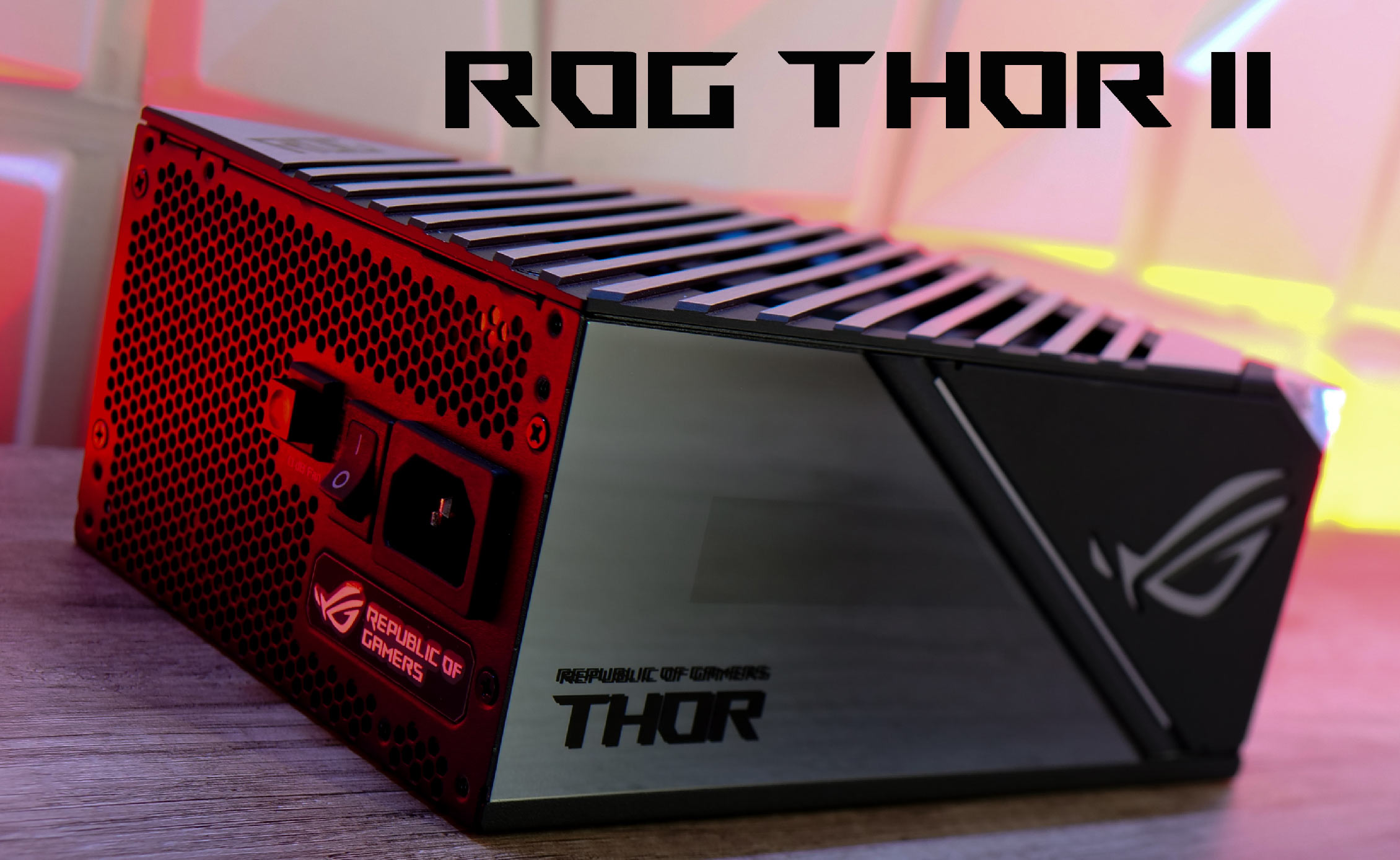 Présentation : Asus ROG Thor 1000W Platinum II - Pause Hardware