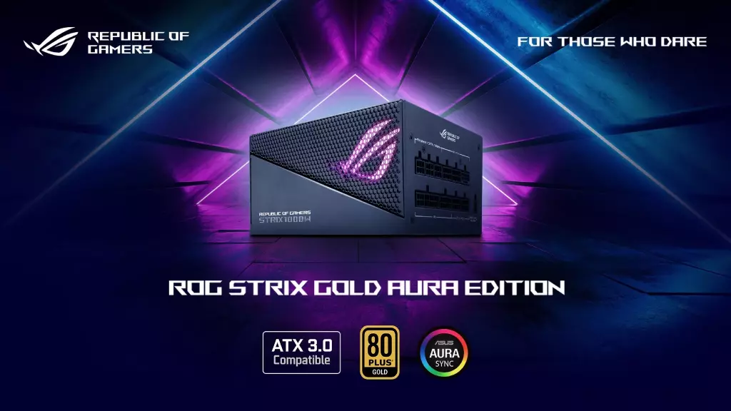 ASUS ROG Annonce La Série Strix Gold Aura Edition • Pause Hardware