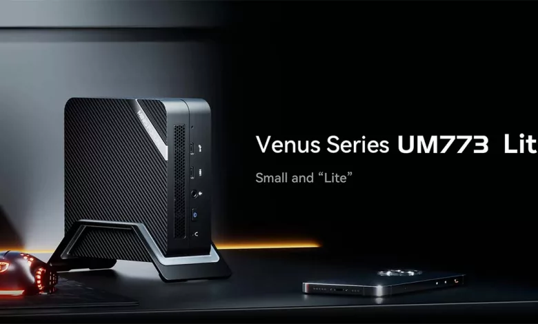 Mini-PC Minisforum Venus UM773 Lite Avec Ryzen 7 7735HS