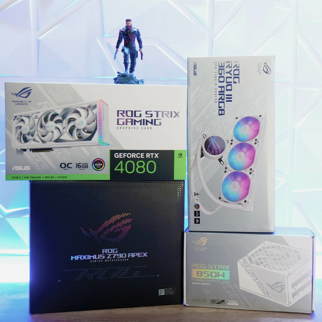 [Build] PC GAMER ROG White Powered By ASUS • Pause Hardware