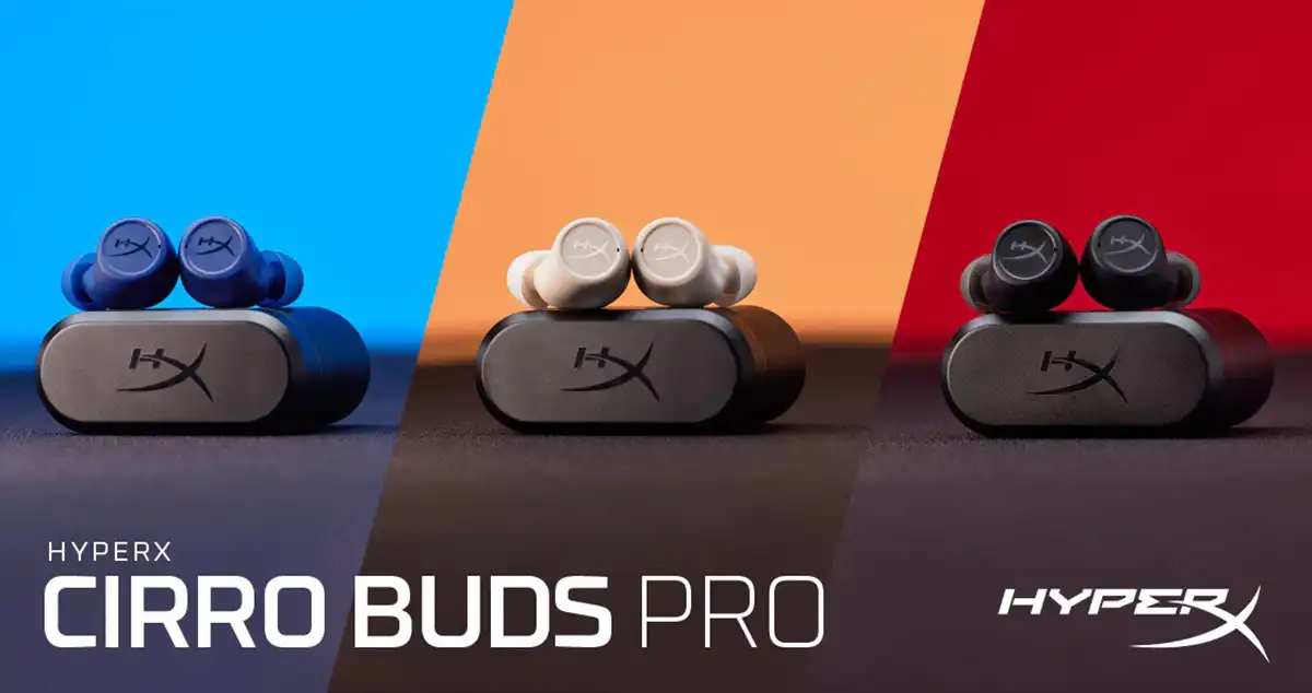 Les écouteurs Sans Fil HyperX Cirro Buds Pro Sont Désormais Disponibles • Pause Hardware