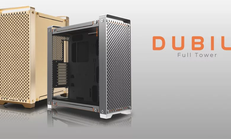 InWin Dévoile DUBILI En Titanium Grey Et Champagne Gold - Pause Hardware