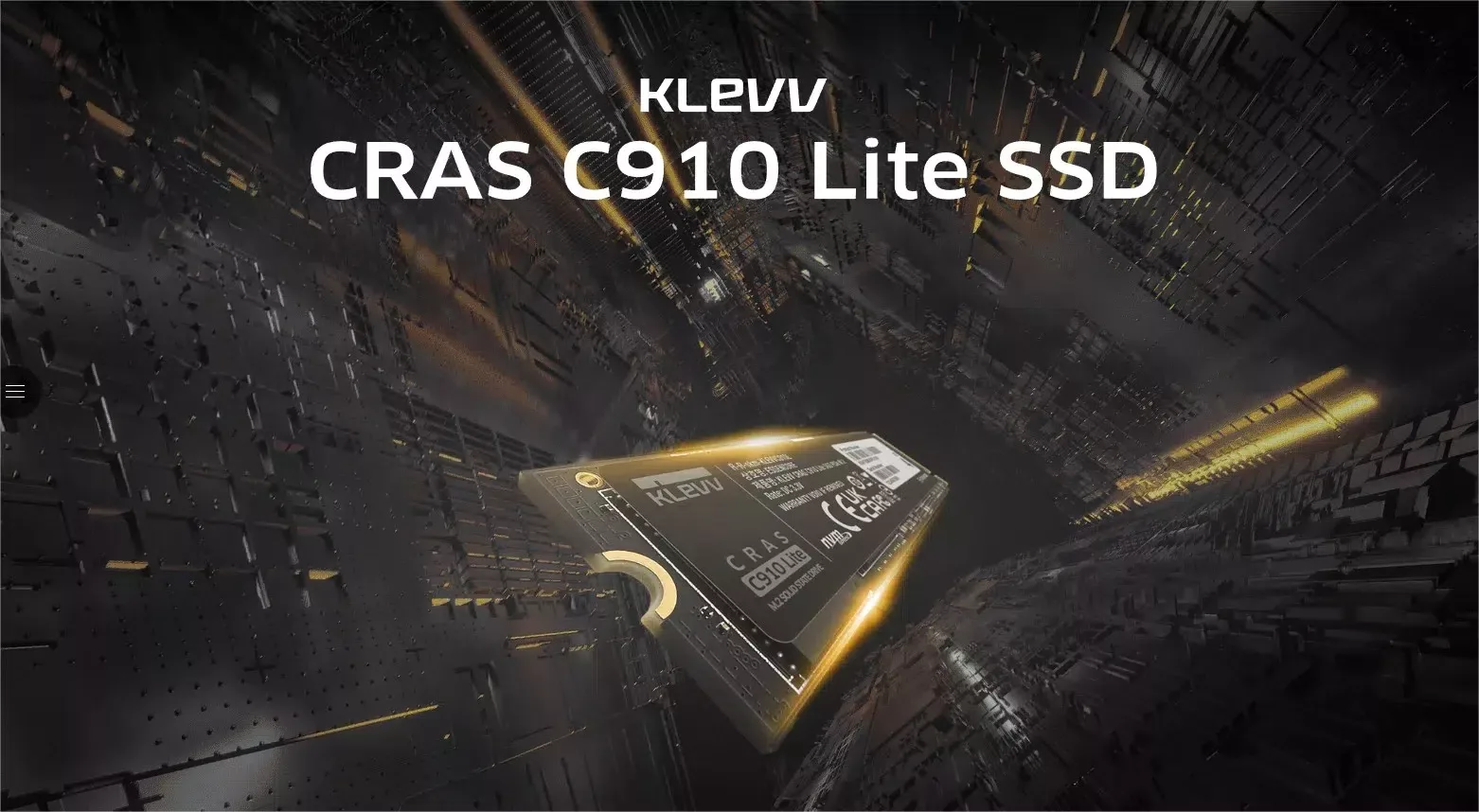 KLEVV Lance Le SSD CRAS C910 Lite M.2 • Pause Hardware
