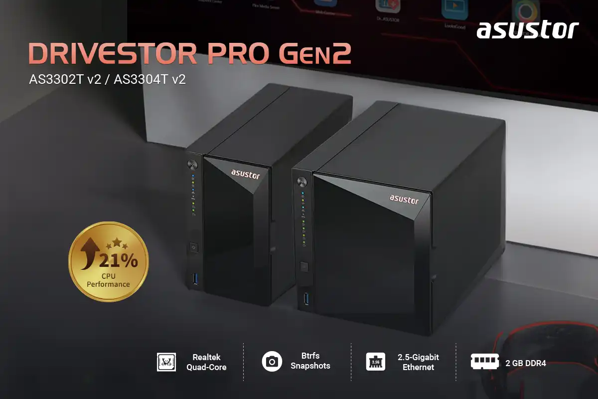 Dans La Série Drivestor, Trois Nouveaux NAS Chez ASUSTOR • Pause Hardware