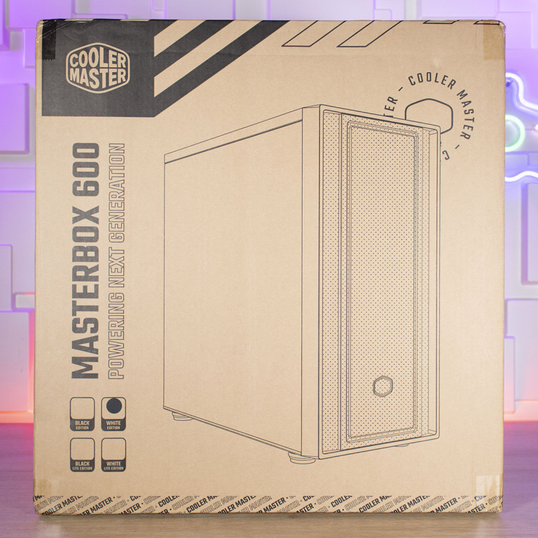 Test Cooler Master MasterBox 600 & Build ASUS BTF Avancé