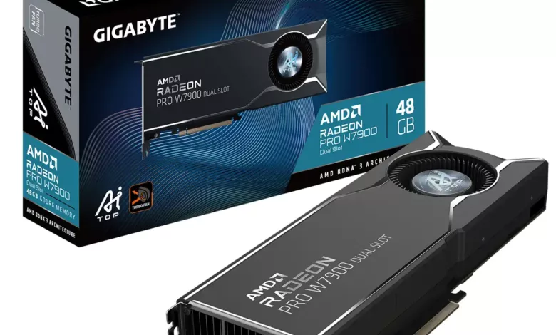 Gigabyte Lance Les Cartes Graphiques AMD Radeon PRO W7000 Series ...