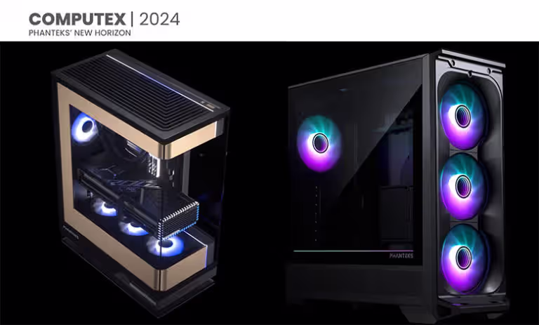 Phanteks Au Computex 2024 : Evolv X2, Eclipse G400A/G400N, Enthoo Pro II XL Et Plus • Pause Hardware