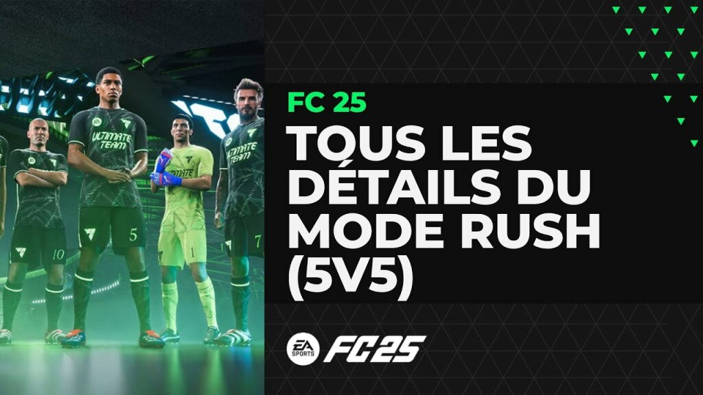 EA SPORTS FC 25 Mode Rush 5v5 : Découvrez Ce Nouveau Gameplay Ultra Rapide