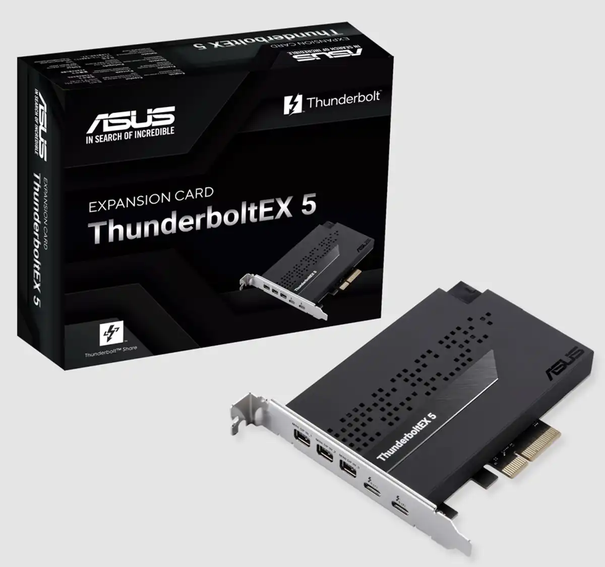 ThunderboltEX 5, La Carte D'extension Thunderbolt 5 D'ASUS • Pause Hardware