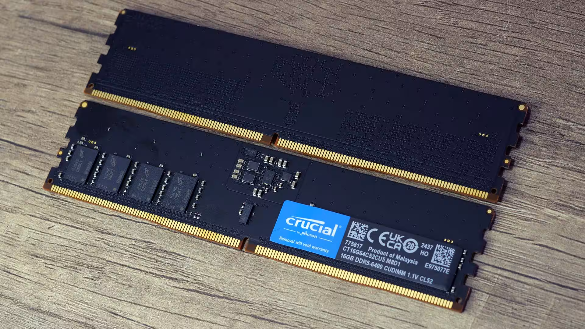 Test Du Kit Crucial DDR5-6400 Cudimm
