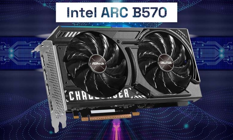Intel Arc B570 : GPU 10 Go, 18 Cœurs Xe2 Dévoilés