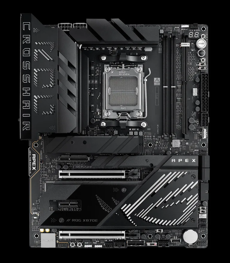 ROG Crosshair X870E Apex : Le Début D'une ère Entre AMD Et La Série Apex • Pause Hardware