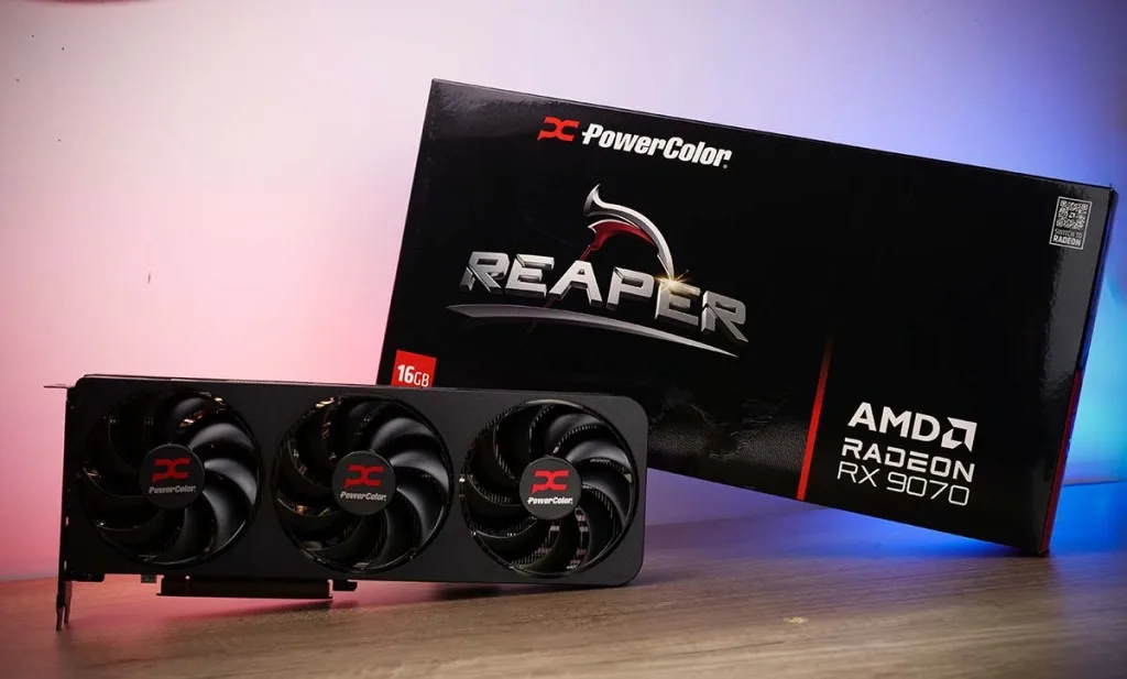 Test AMD RX 9070 : PowerColor Reaper Face à La RTX 5070