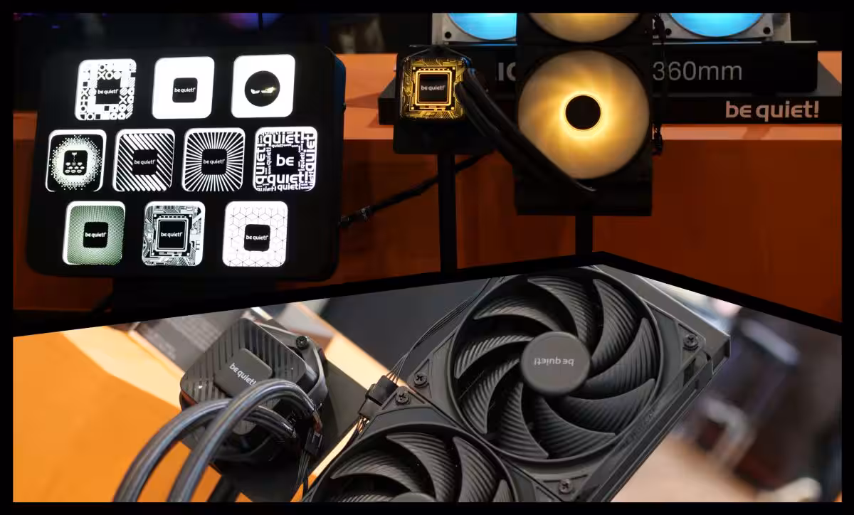 Nouveaux AIO Pure Loop 3 Et 3 LX : Be Quiet! Muscle Son Jeu Au Computex ...