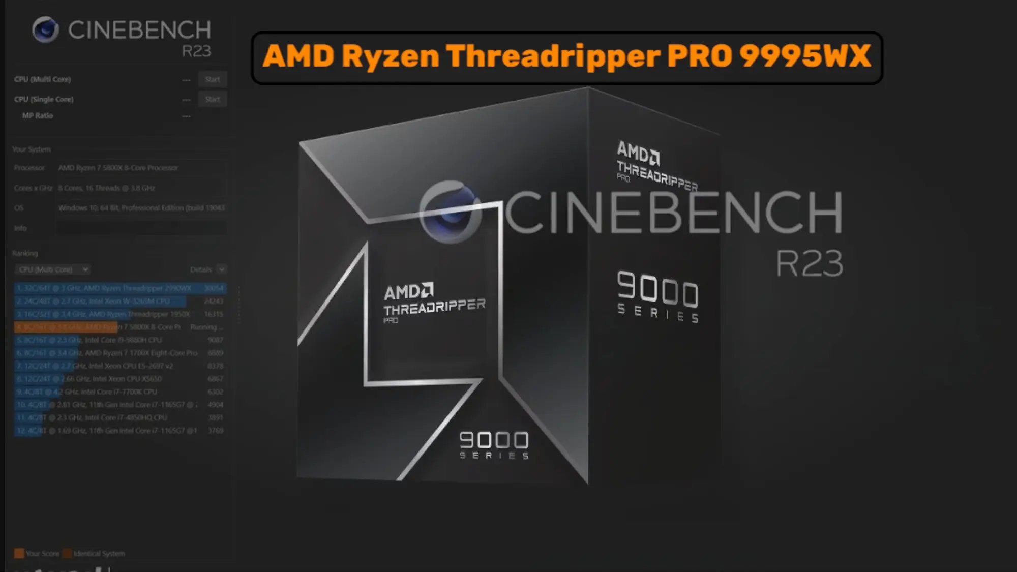 Ryzen Threadripper PRO 9995WX : Le Monstre à 96 Cœurs Explose Les ...