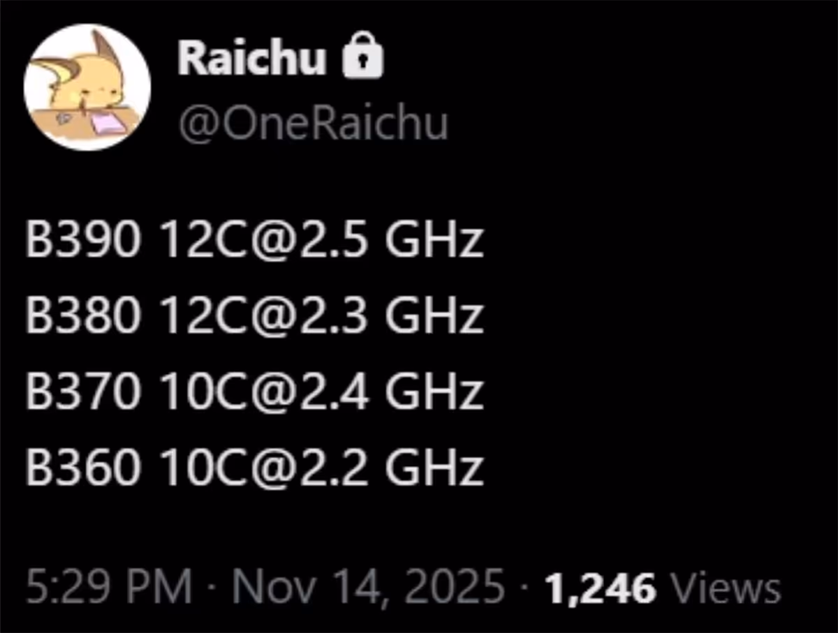 Arc B380 : L’iGPU Panther Lake Dédié Aux Consoles Portables